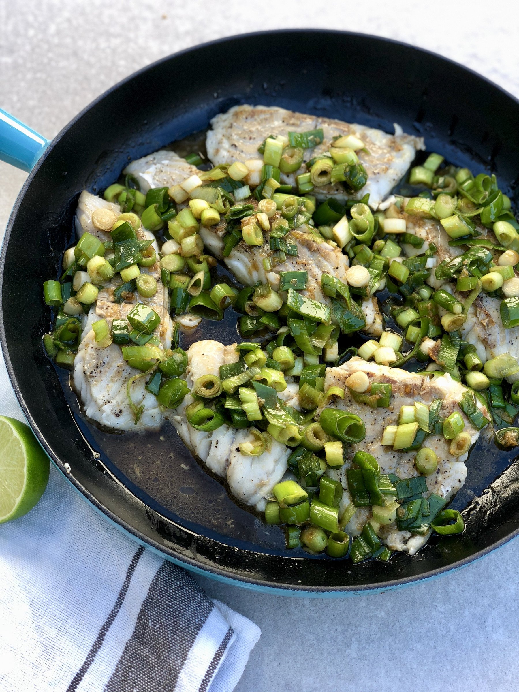 Seifilet med soyasaus og ingefær – Berit Nordstrand