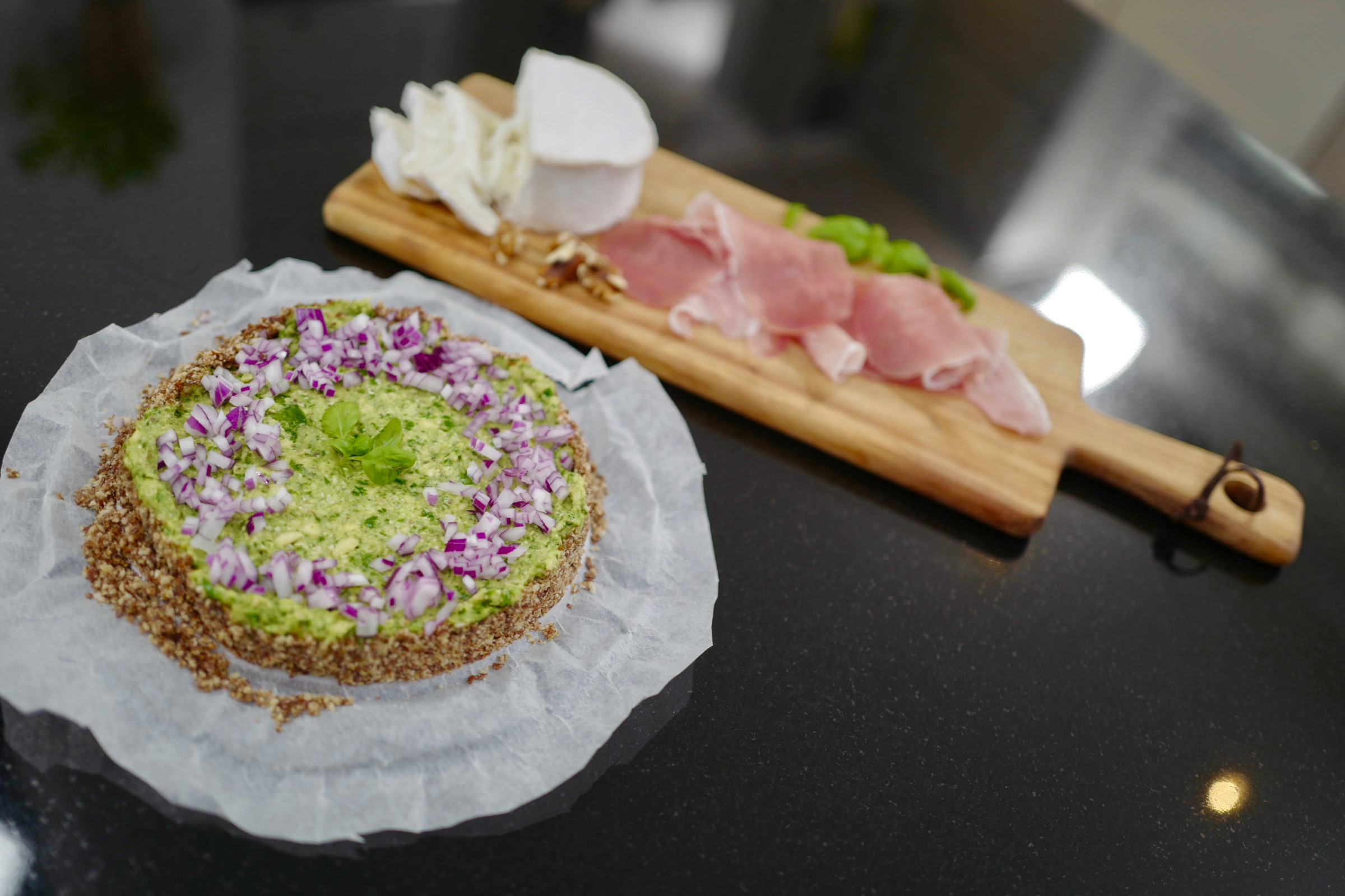 RAW terte med spinat – Berit Nordstrand